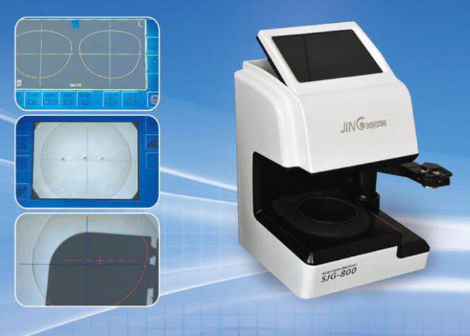 CR39 Glass Lenses Patternless Lens Edgers SJG-800 Durable With Scanner