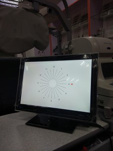 Ophthalmic Instruments LCD Visual Acuity Chart 16 / 9 Wide Screen Display