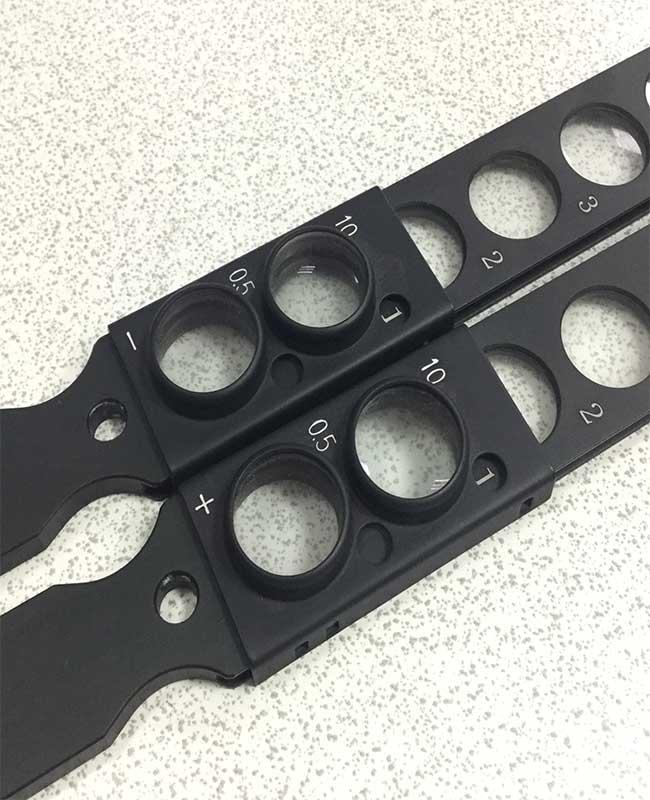 Optical Ophthalmic Retinoscopy Lens Rack Set Optometry Accessories