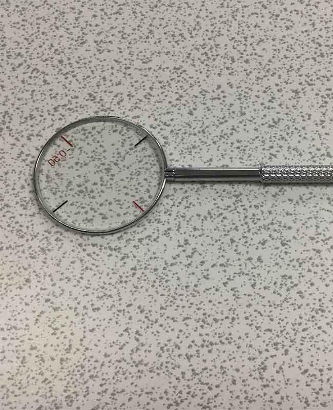 Optical Cross Cylinder Lens Tool -0.25 -0.50 Optometry Accessories