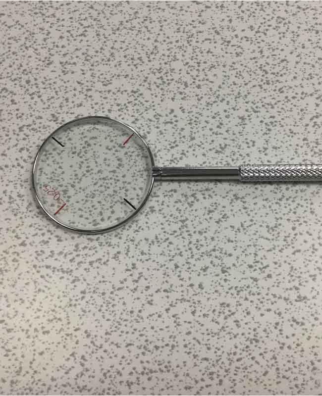 Optical Cross Cylinder Lens Tool -0.25 -0.50 Optometry Accessories