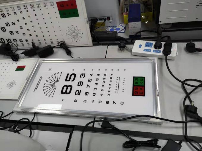 60*30cm Eye Care Ophthalmic Led 3m Visual Acuity Chart