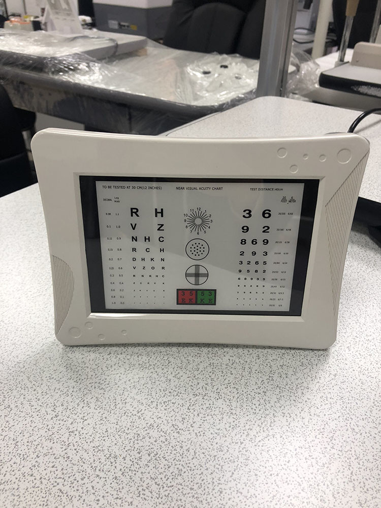 LED Lamp Eye Chart Projector Digital Visual Acuity Chart Small Size LED Lamp Eye Chart Projector Digital Visual Acuity Chart Small Size